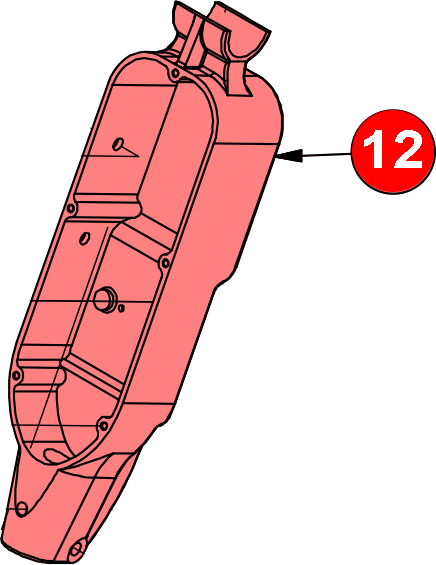 American 12 Handle Assembly 3-P